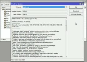 Upgrading MikroTik RouterOS and Firmware using Winbox - System Zone
