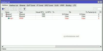 MikroTik Hardware Redundancy with VRRP - System Zone