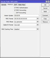 MikroTik WiFi MAC Authentication with UserMan RADIUS Server - System Zone