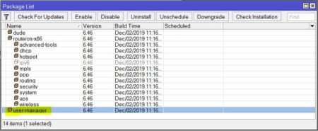 MikroTik User Manager Installation and Basic Configuration - System Zone