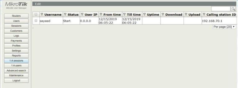 MikroTik User Manager Installation and Basic Configuration - System Zone
