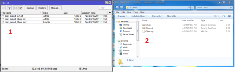 Mikrotik Openvpn Configuration On Tcp Port 443 With Windows Os