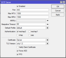 MikroTik Site to Site SSTP VPN Setup with RouterOS Client - System Zone