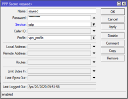 MikroTik SSTP VPN Server Configuration with Windows 10 - System Zone