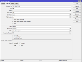 MikroTik Site to Site SSTP VPN Setup with RouterOS Client - System Zone
