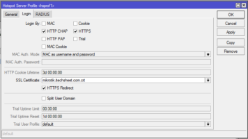 MikroTik Hotspot HTTPS Redirect with Free SSL Certificate - System Zone