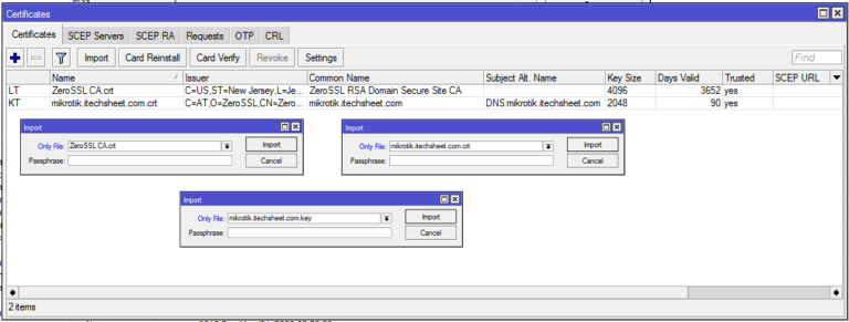 MikroTik Hotspot HTTPS Redirect with Free SSL Certificate - System Zone