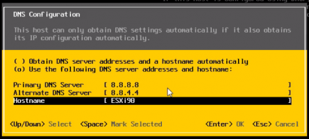 VMware ESXi 6.7 Installation and Basic Configuration - System Zone