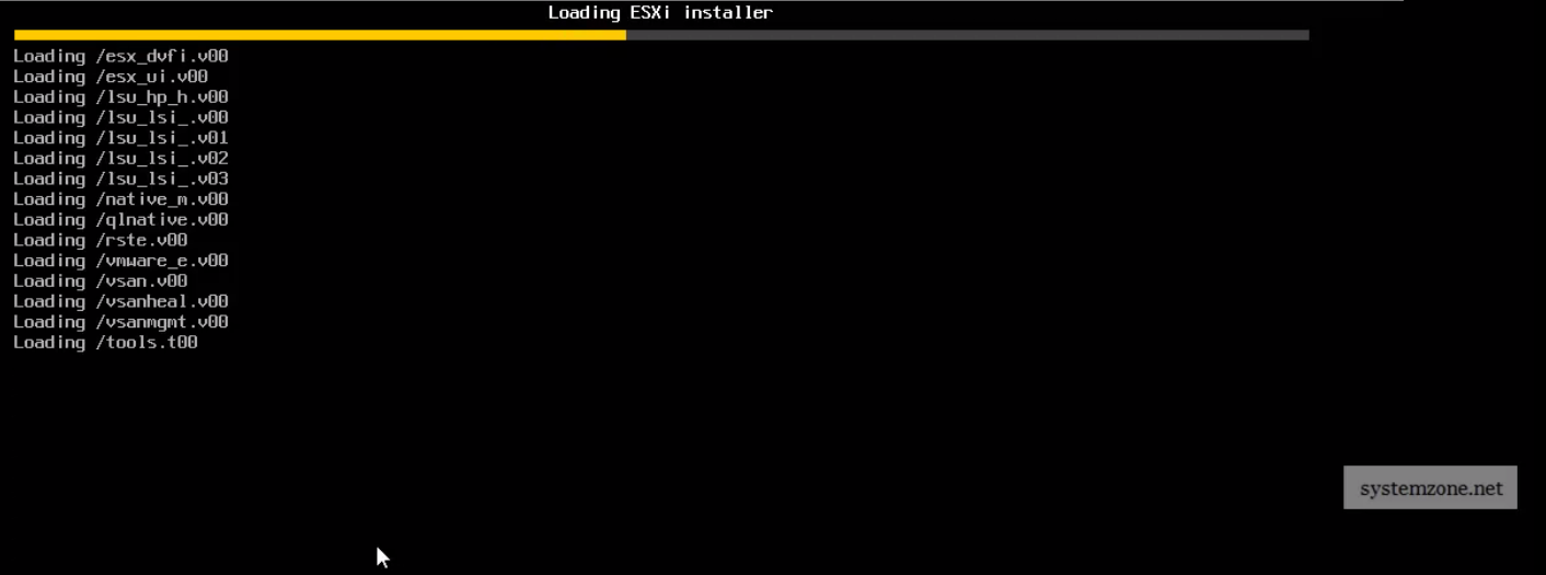 VMware ESXi 7.0 Installation and Basic Configuration - System Zone
